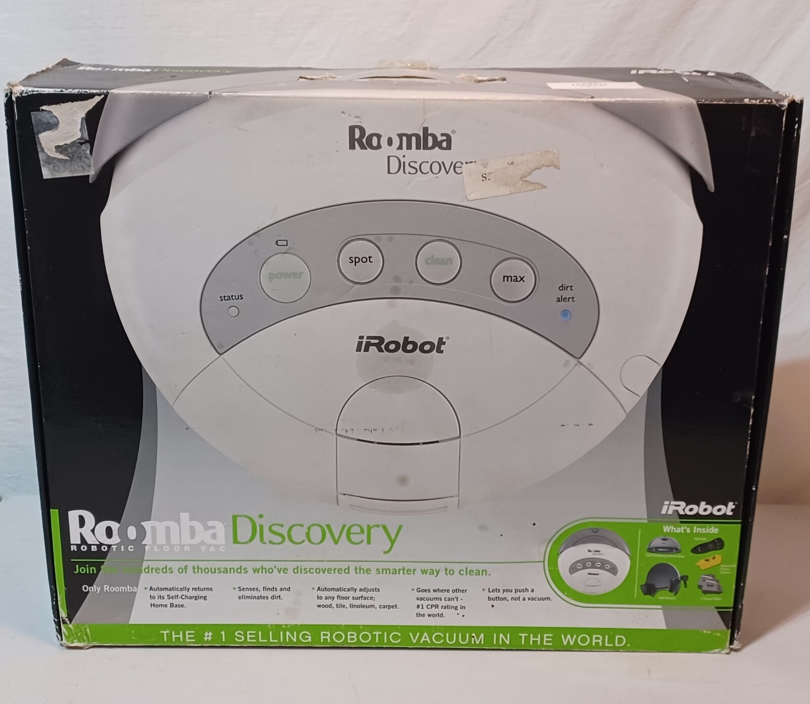 iRobot Roomba Discovery 4220 Vacuum, Chrgr Dock, Sensor, Remote *4 ...