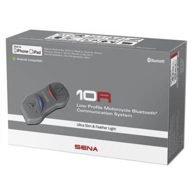 Sena 10R Low Profile Bluetooth Intercom Single 10R-01 | eBay Australia