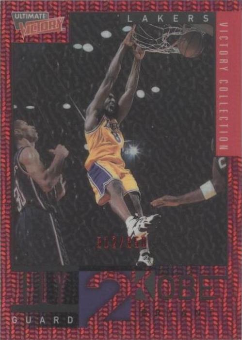 2000-01 Ultimate Victory - Fly 2 Kobe Kobe Bryant #69 Victory ...
