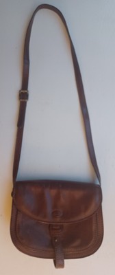 Larella Made in Italy Women’s Crossbody Handbag Brown Genuine Leather ...