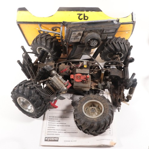 Kyosho Nitro tracker Gas Powered Engine RC UNTESTED FOR PARTS | eBay