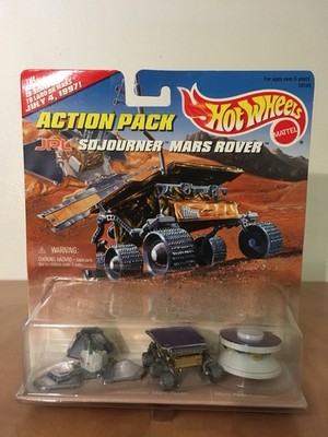 Hot Wheels Action Pack JPL Sojourner Mars Rover Set (MOC) | eBay