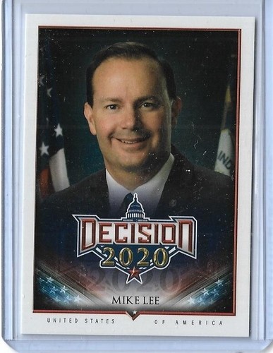 AWESOME 2020 DECISION ~ SENATOR MIKE LEE CARD #410 ~ UTAH ~ MULTIPLES ...