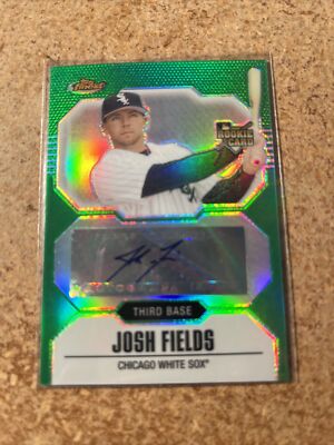 2007 Finest Josh Fields RC Auto Green Refractor /199 | eBay