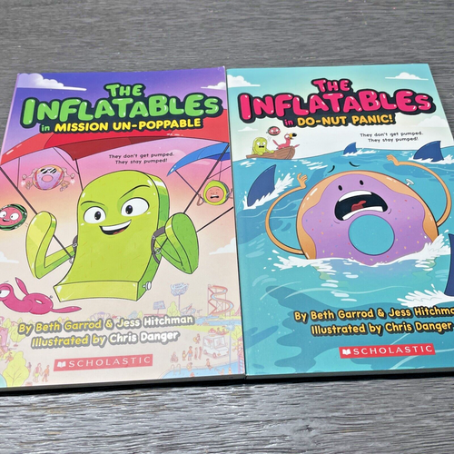 The Inflatables Book Mini Book Lot 2 Soft Backs Used Slightly | eBay