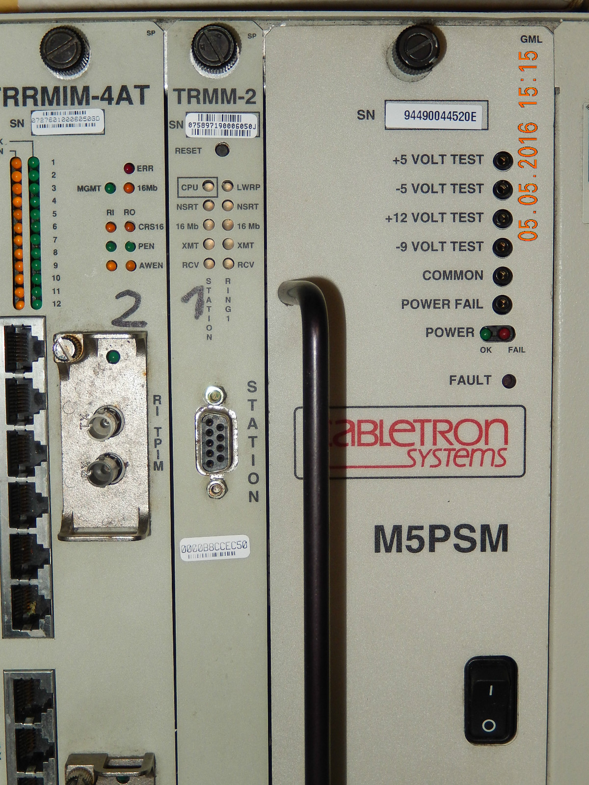 CABLETRON Systems M5PSM, POWER SUPPLY FOR MMAC-M5,geprüft ist 100 ...