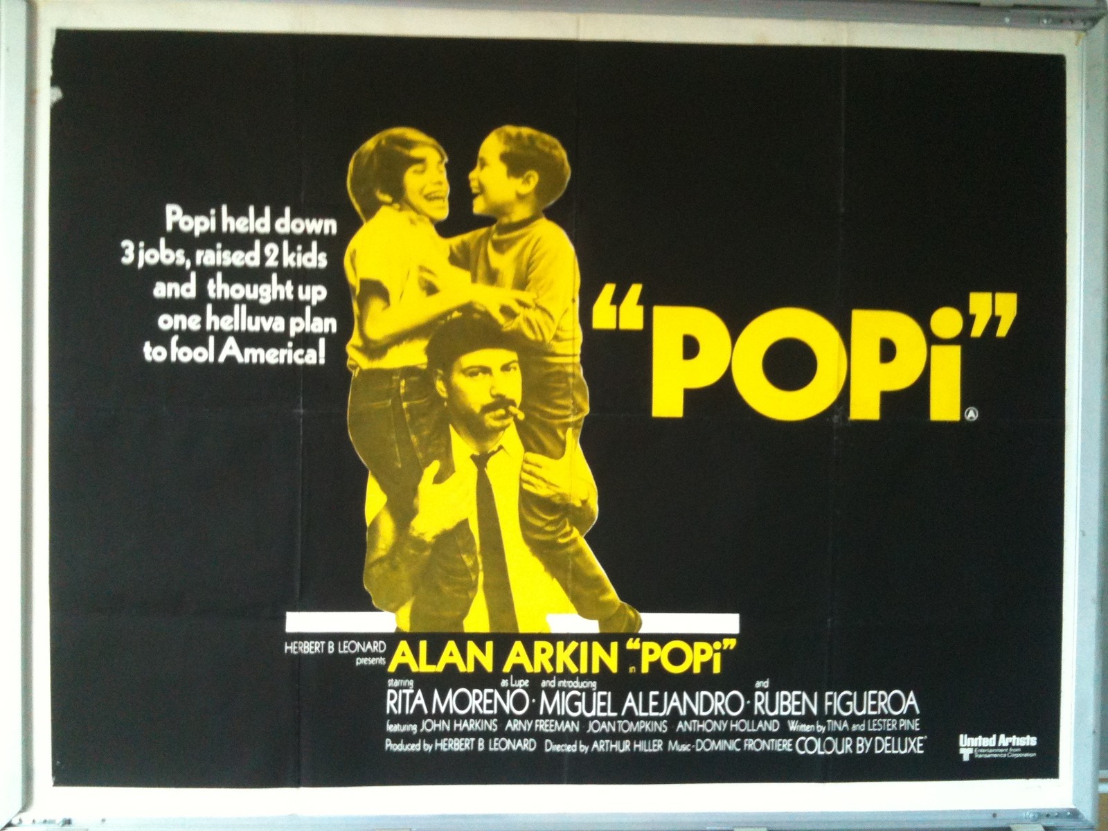Cinema Poster: POPI 1969 (Quad) Alan Arkin Rita Moreno Reuben Figueroa ...
