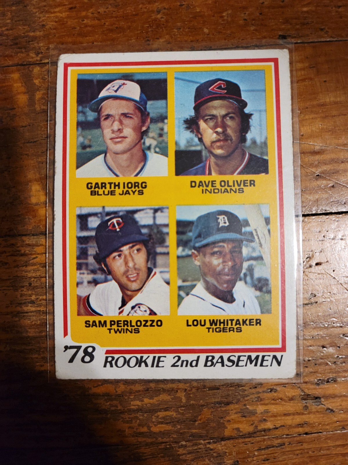 1978 Topps Baseball CARD LOT Lou Whitaker Garth Iorg Jack Morris Larry ...
