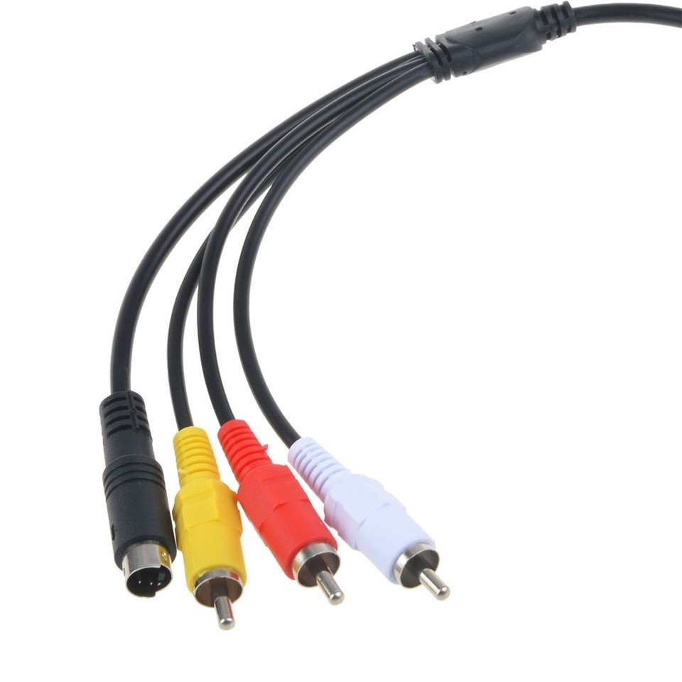 AV A/V TV Video Cable/Cord for Sony DCR-HC46 DCR-HC30 DCR-HC96 DCR-IP55 ...