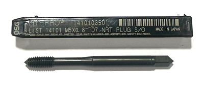 OSG M5 x 0.8 Cobalt Thread Forming Plug Tap D7 Steam Oxide 1410103501 ...