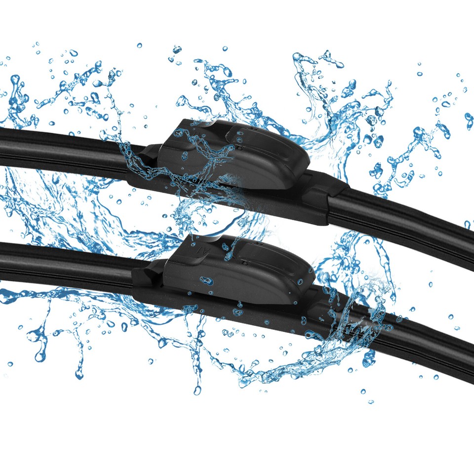 24" 18" 13" Windshield Wiper Blades Premium Rubber Window Front & Rear ...