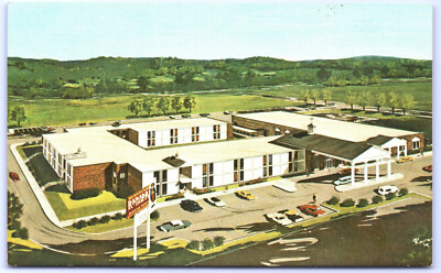Postcard MO Missouri Ramada Inn St. Joseph Aerial View w/ Hillside ...