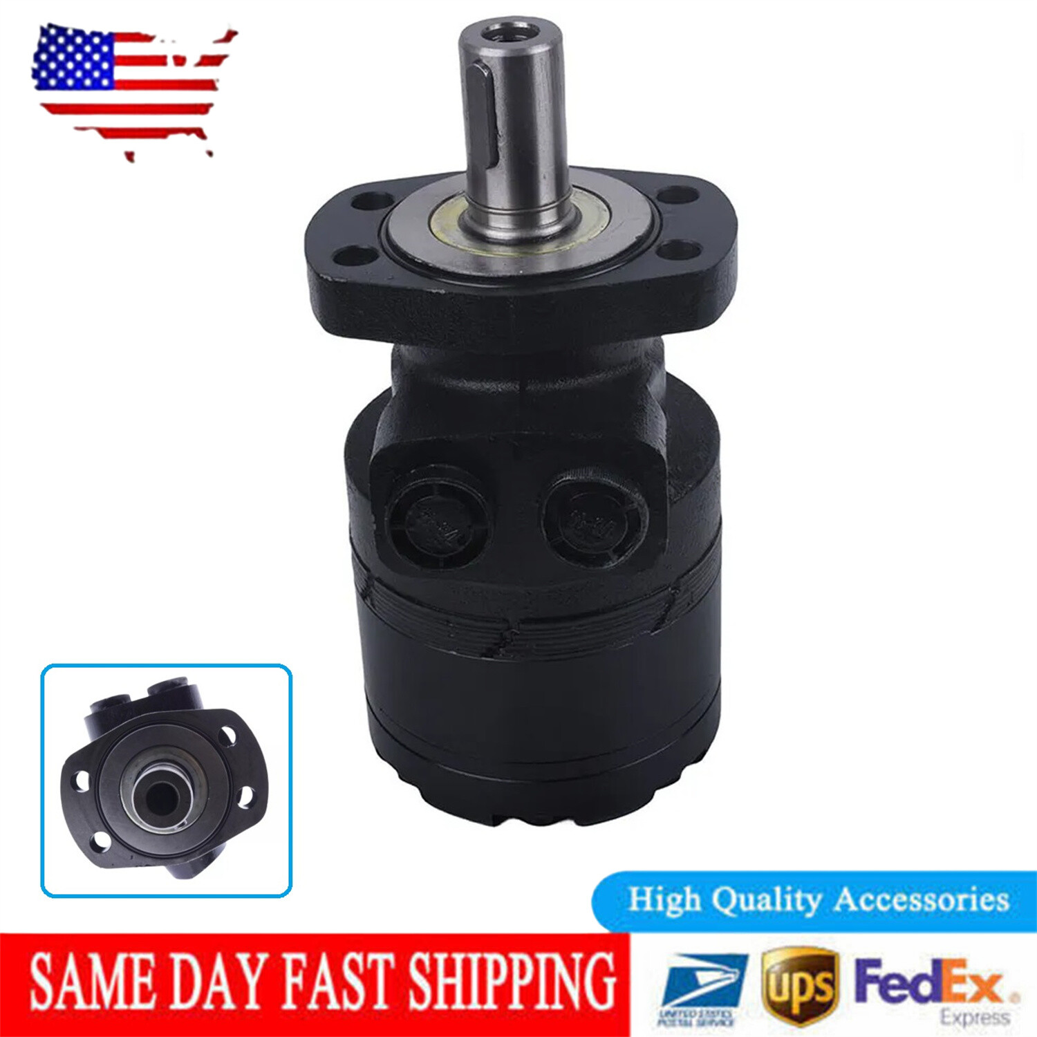 Roller Stator Hydraulic Motor RE013915 RE013948 for White Drive 660-4 ...