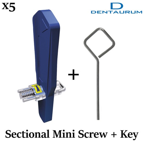 Orthodontic Mini Expansion Screw Sectional Individual Teeth Dentaurum ...