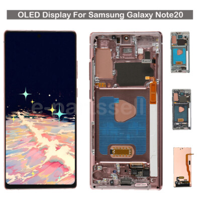 OLED For Samsung Galaxy Note 20 SM-N980 5G N981 LCD Display Screen ...