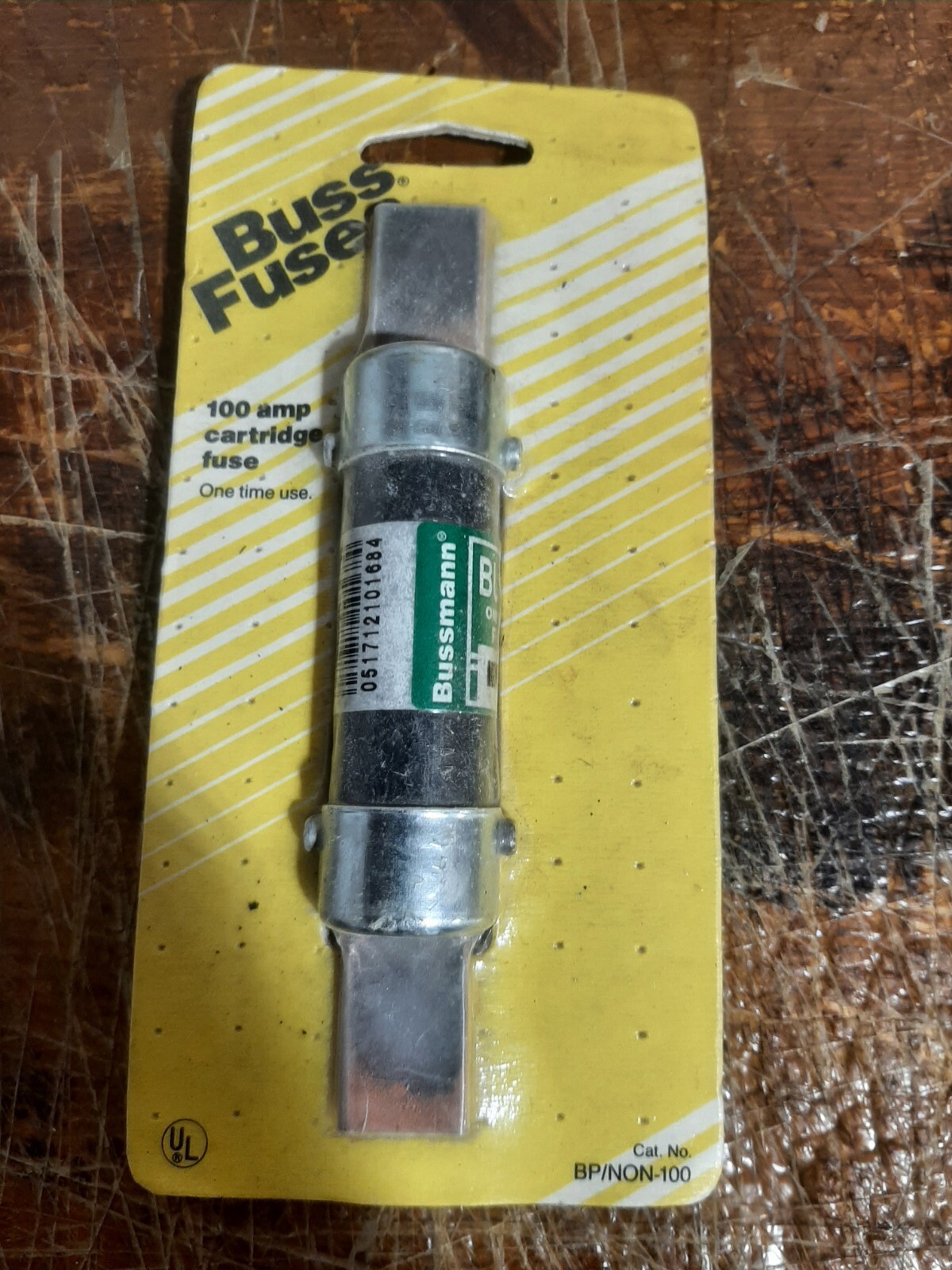 NON-100 Cooper Bussmann 100 Amp 250V Cartridge Fuse. One Time use. BP ...