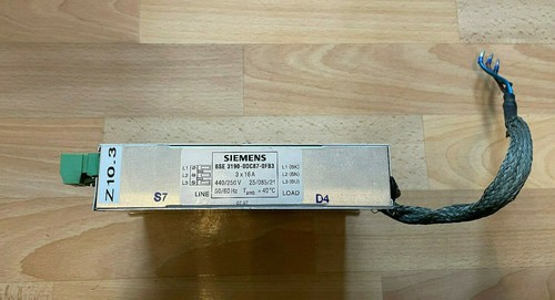 Siemens Line Filter 6SE 3190-0DC87-0FB3 / Very Good Condition | eBay