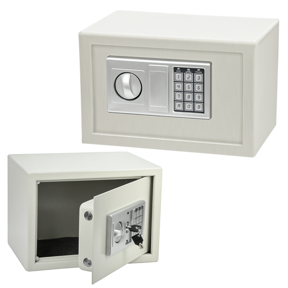 Secure Digital Steel Safe High Security Electronic Home Office Money ...