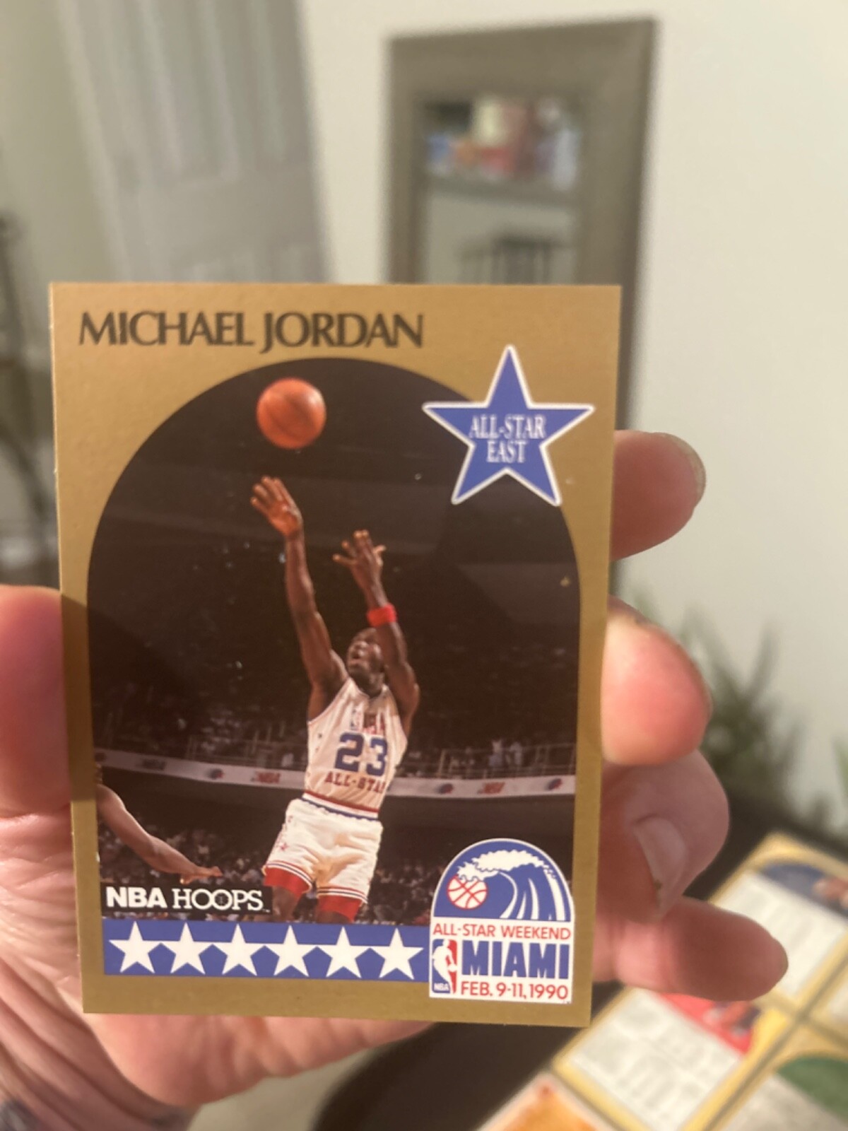 1990-91 NBA Hoops - All-Star Game #5 Michael Jordan | eBay