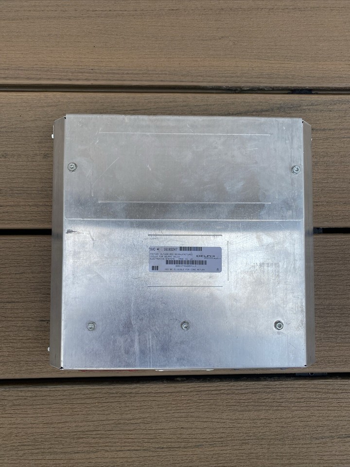 1994-1995 Oldsmobile Buick Pontiac Chevrolet ECM ECU PCM 16183247 Reman ...