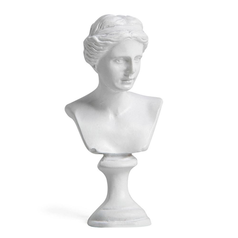 Plaster Bust Statue Famous Sculpture Gypsum Portraits Greek Mythology ...