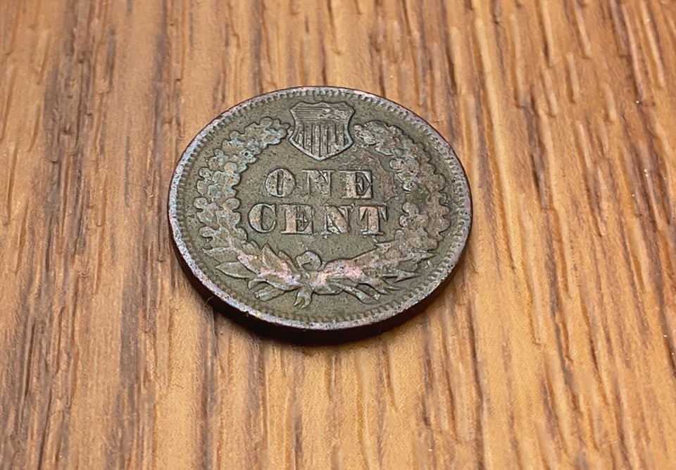 1864 Indian Head Penny #2956 Chief Swamp Frog, *Civil War Era* Fine ...