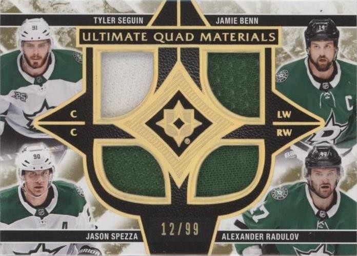2018-19 Upper Deck Ultimate Collection - Ultimate Quad Materials Tier 1 ...