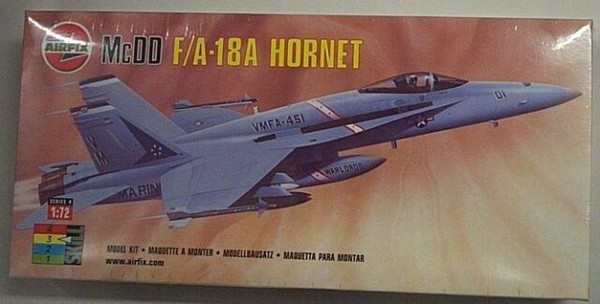 McDonnell Douglas F18 Hornet Prototype Airfix 1 72 Fighter Aircraft ...