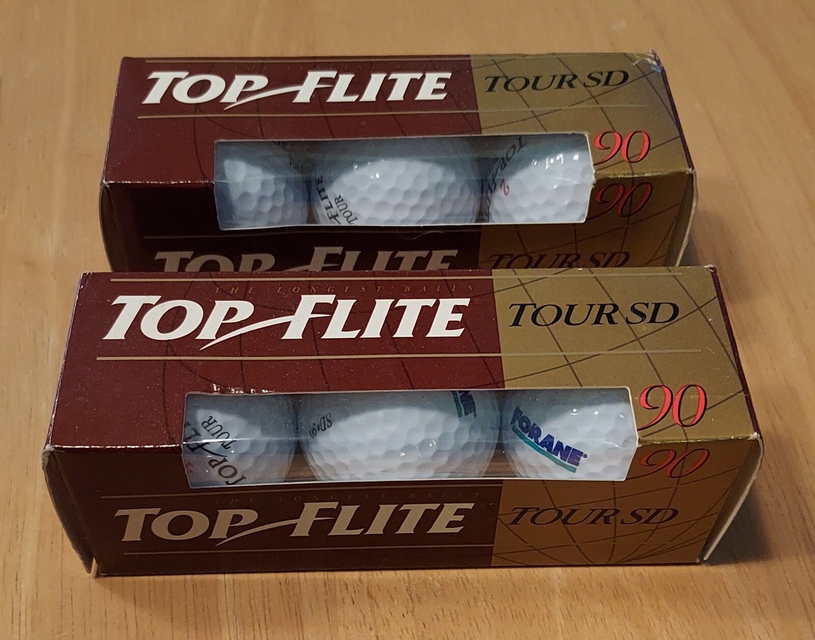 Golf Balls Spalding Top Flite TOUR SD 90 - 6 Golf Balls - 2pks Brand ...