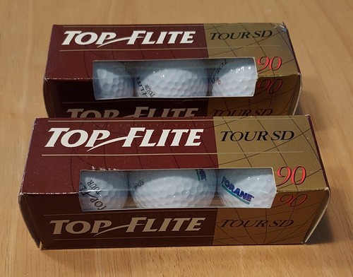 Golf Balls Spalding Top Flite TOUR SD 90 - 6 Golf Balls - 2pks Brand ...