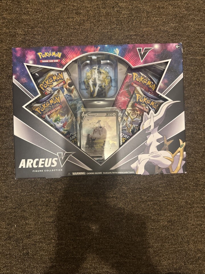 Pokemon TCG Arceus V Figure Collection Box Factory Sealed 820650850165 ...
