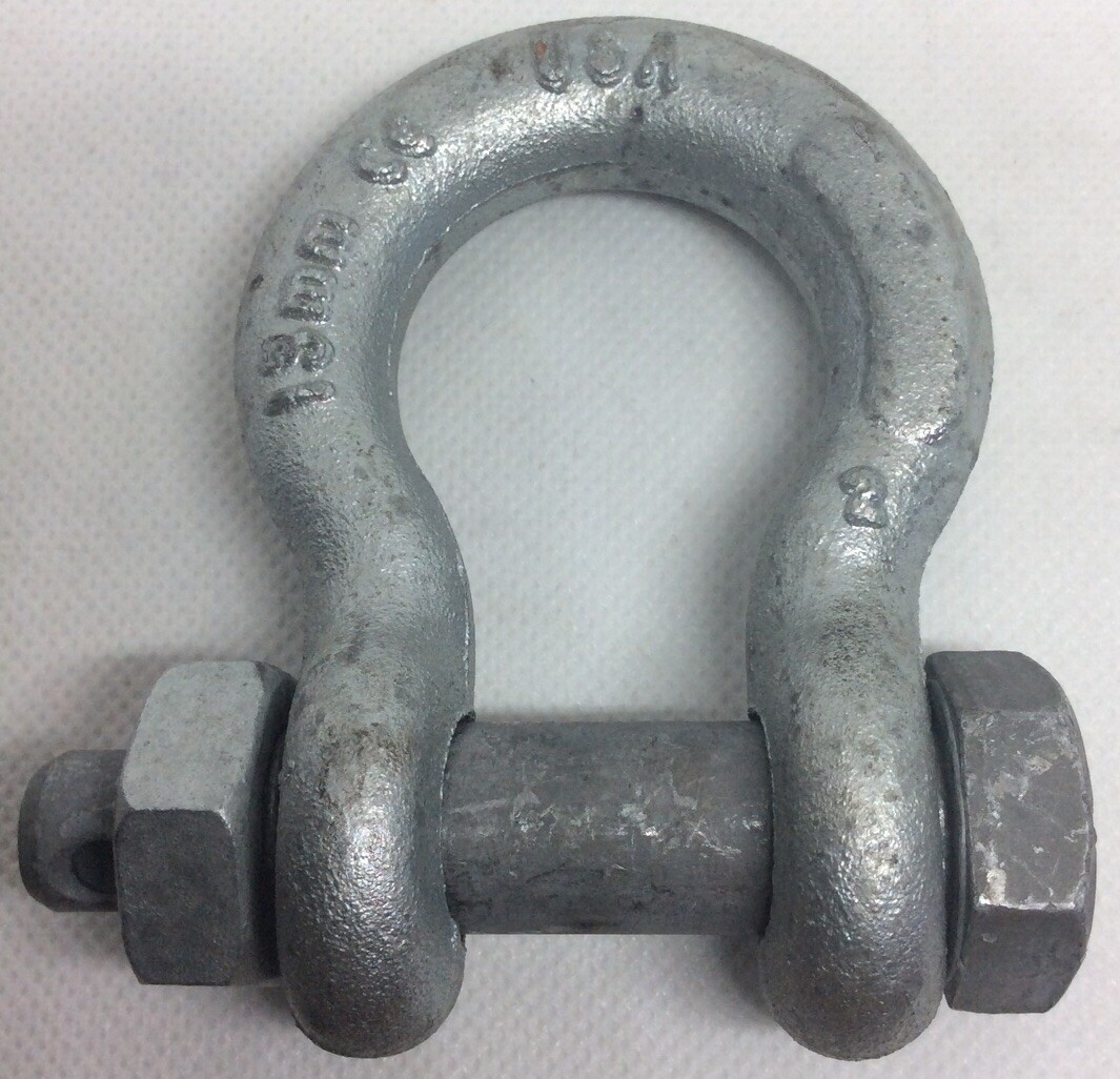 CM WLL 3.3T 1/2" 13mm CLEVIS CHAIN CABLE LIFTING PULLING SHACKLE *BR2 ...