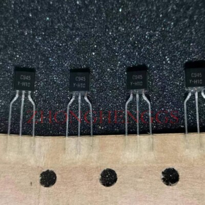 10PCS KSC945YTA ON 50V 250mW 120@1mA,6V 150mA NPN TO-92-3 Bipolar ...