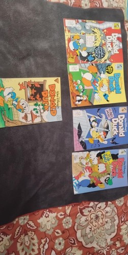 Walt Disney Comics Donald duck 5 Comic Book Lot Disney Comics Good ...