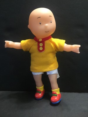 CAILLOU Toy Boy Doll PBS 7” Yellow Shirt Vinyl & Plush Issues | eBay