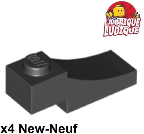 LEGO 4x Mattoncini Brick Arco Arch Becco 1x3 Invertito 70681 Nera/Black ...
