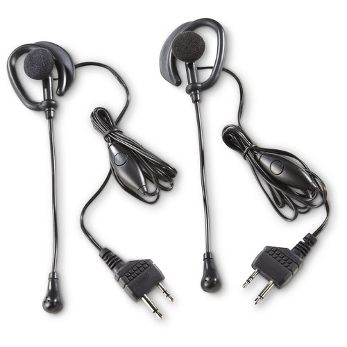 Earbud Midland AVP-1 microphone headsets with VOX / PTT , dual pin ...