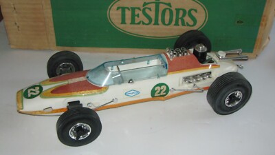 1970 Testors Indy 500 Tether Sprite Gas Powered Car With Original Box ...