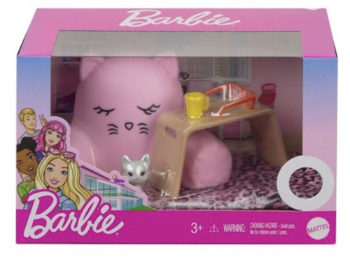 Barbie Home Accessories Living Room Furniture Cat Pillow Beanbag Coffee ...