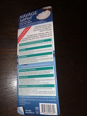 Navage Sea Salt Pods, 10 Count, Original Sea Salt, Factory Sealed Free ...