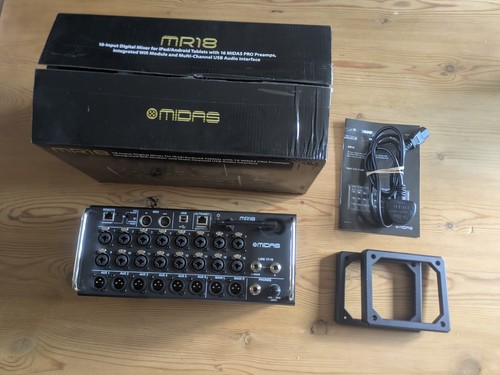 Midas MR18 Digital Mixer for Live Performance or Studio Recording | eBay UK