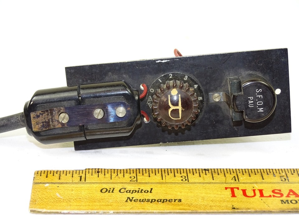 Vintage Military Aircraft Aviation Parts Gun Bomb Sight COLLIMATEUR ...