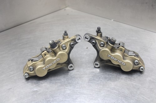 02-05 KAWASAKI NINJA ZX12R RIGHT LEFT FRONT BRAKE CALIPER SET PAIR ...