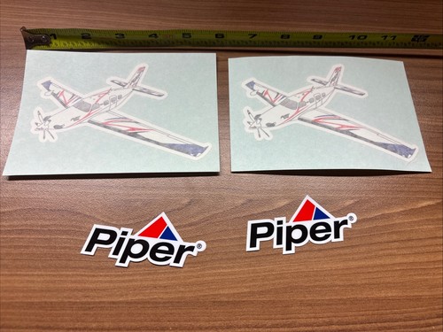 Four Piper Aircraft Stickers - M700 Fury | eBay