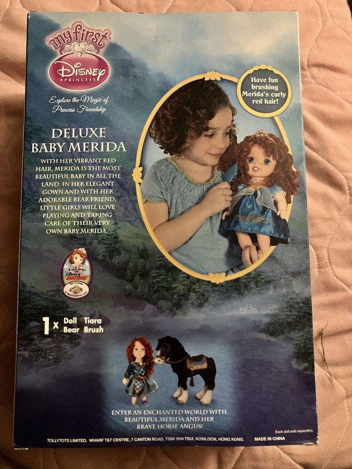 My First Disney Princess Doll Deluxe Baby Merida | eBay