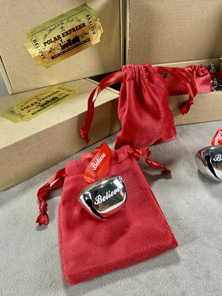 Polar Express Bell Believe Bell 40mm Ornament Santa's Sleigh Bell ...