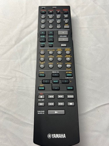 Yamaha RAV246 WA16410 Home Theater Remote Control OEM Genuine | eBay