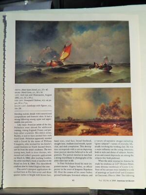 GEORGE WASHINGTON NICHOLSON ART PIECES VTG ORIG 2008 ADVERTISEMENT | eBay