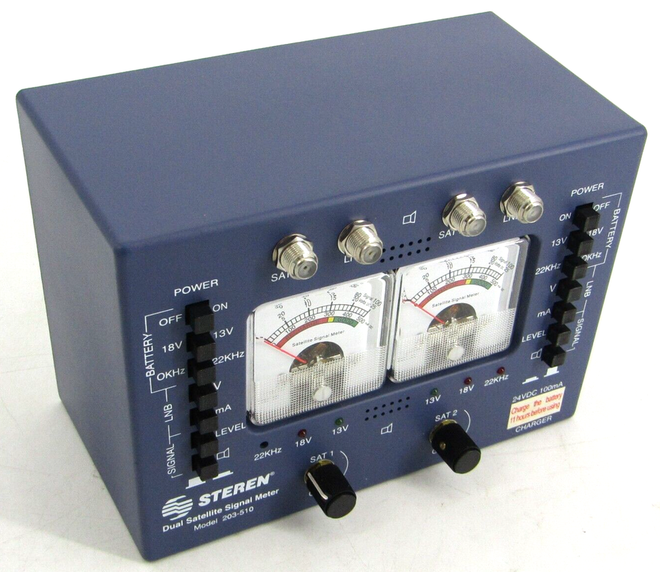 Satellite Signal Meter Analog Finder Antenna Testing Level, Current ...