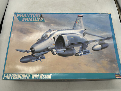 Hasegawa F-4G Phantom II Wild Weasel 1:48 Model Kit Extra Decals NEW in ...
